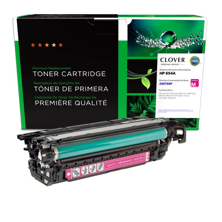 Magenta Toner Cartridge for HP 654A (CF333A) – Zee Techs